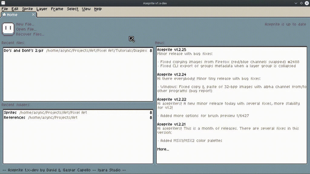 Lag On Internal Windows Bug Reports Aseprite Community