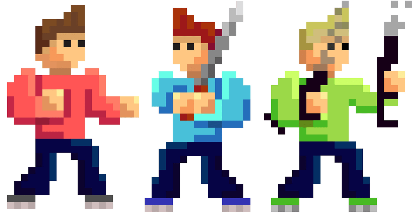 Fighter Sprites I've Made - Artwork - Aseprite Community