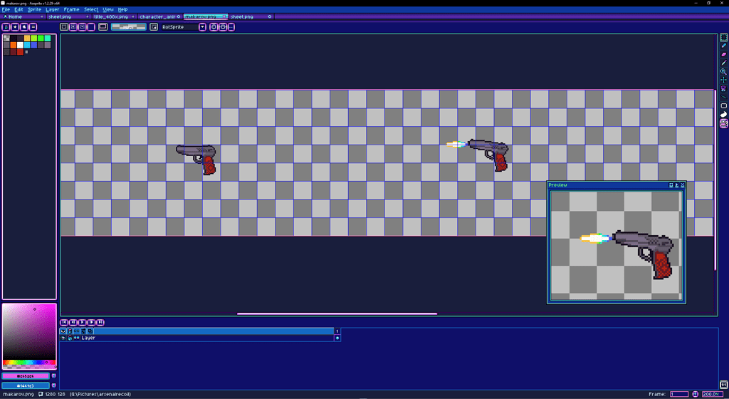 I added a new Synthwave-theme for Aseprite! - Features - Aseprite Community