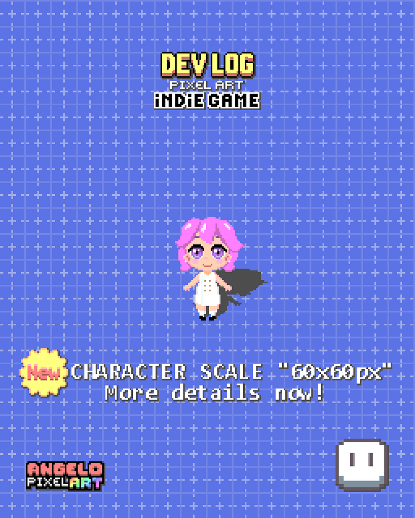What is your favorite character scale? - Artwork - Aseprite Community