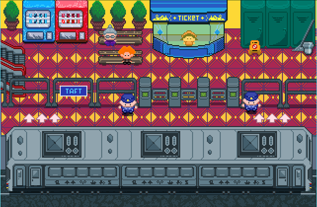 Taft Station [2023 Artwork] - Open for Feedbacks! - Artwork - Aseprite ...