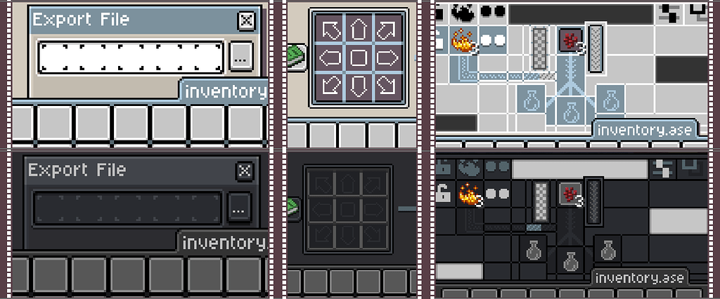 Aseprite DARK/LIGHT UI for Minecraft! - Artwork - Aseprite Community