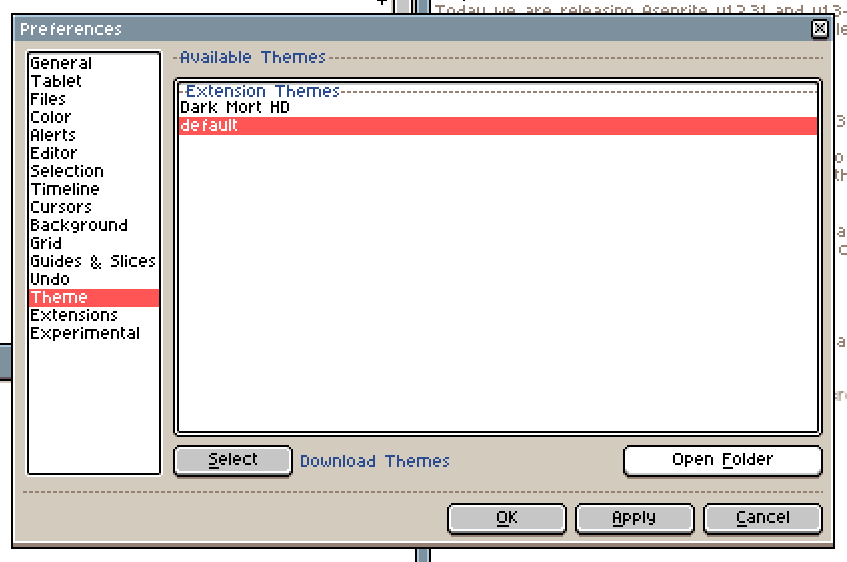 Cannot Change Aseprite Background Color Bug Reports Aseprite Community