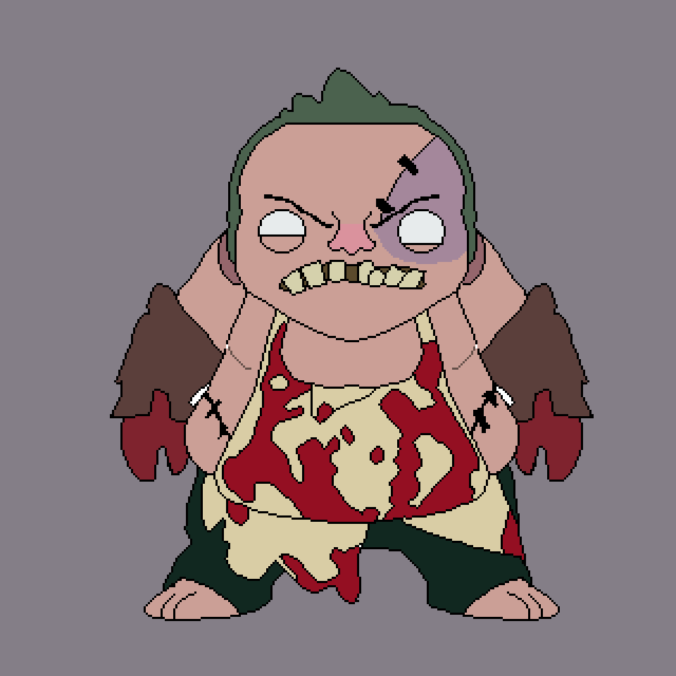 Pudge de Dota 2 - Artwork - Aseprite Community
