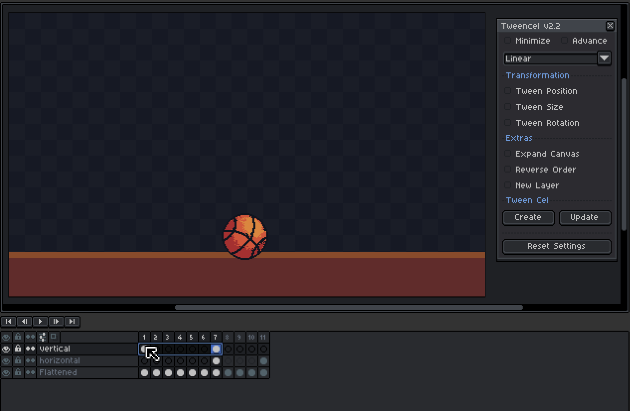 [Extension]Tweencel - Tweening and Animation Control for Aseprite - Scripts & Extensions ...