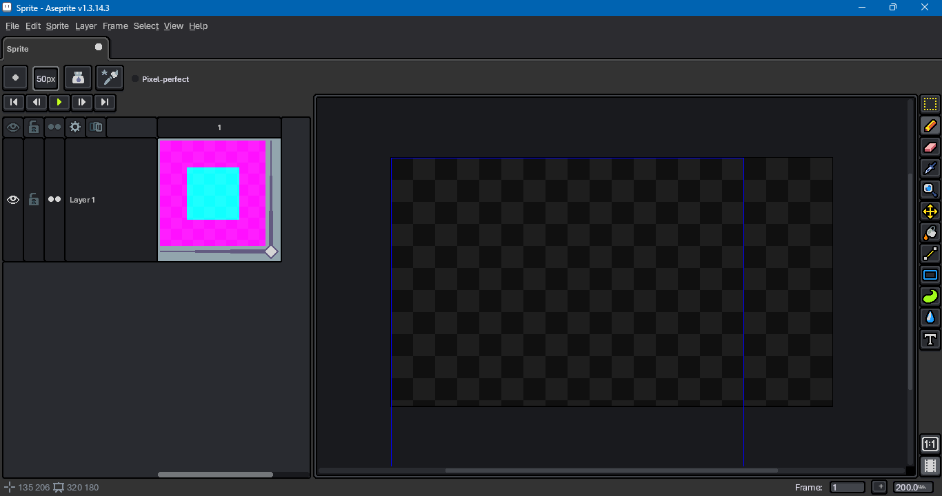 Animation timeline thumbnails messed up - Bug Reports - Aseprite Community